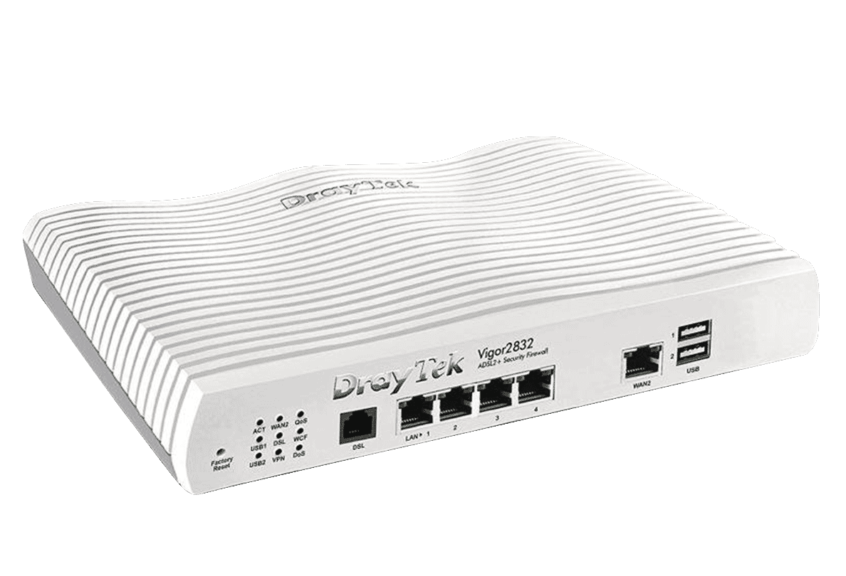 DrayTek Vigor 2832 ADSL Router/Firewall | Connectec.uk