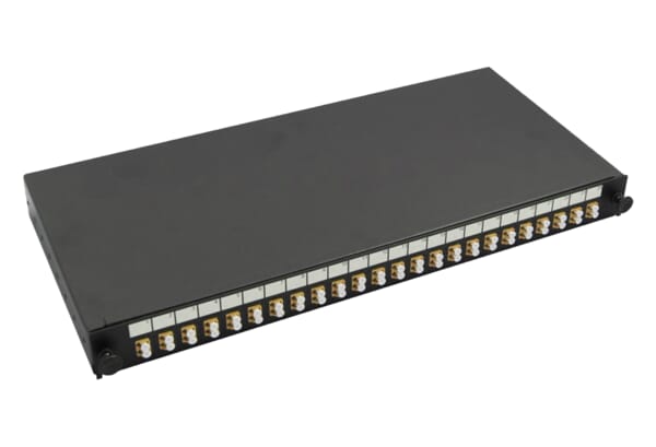 Multimode Duplex Fiber Optic 19” Termination Drawer Panel