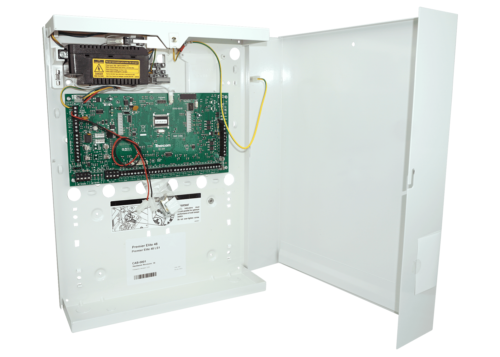 Texecom Premier Elite 48 Metal Alarm Panel