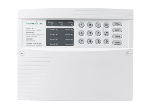 Texecom Veritas 8 Alarm Panel CFA-0001