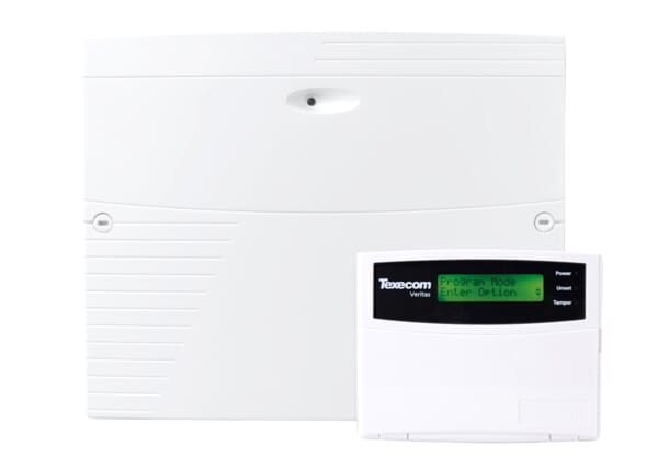 Texecom Veritas Excel Alarm Panel with Keypad
