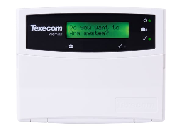 Texecom Premier LCD Keypad (No Prox)