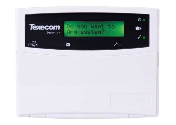 Texecom Premier LCD Keypad with Proximity Tag Reader
