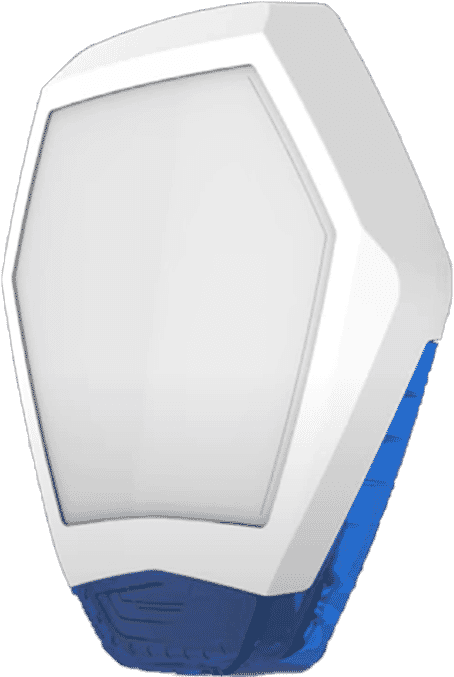Texecom Odyssey X3 Bell Box Siren Cover White/Blue | Connectec.uk