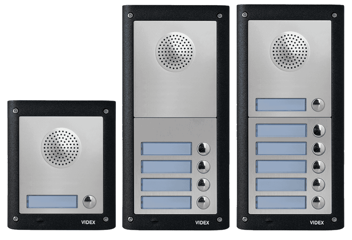 Videx 4K (4000) Series Surface Mount Stainless Steel Audio Intercom