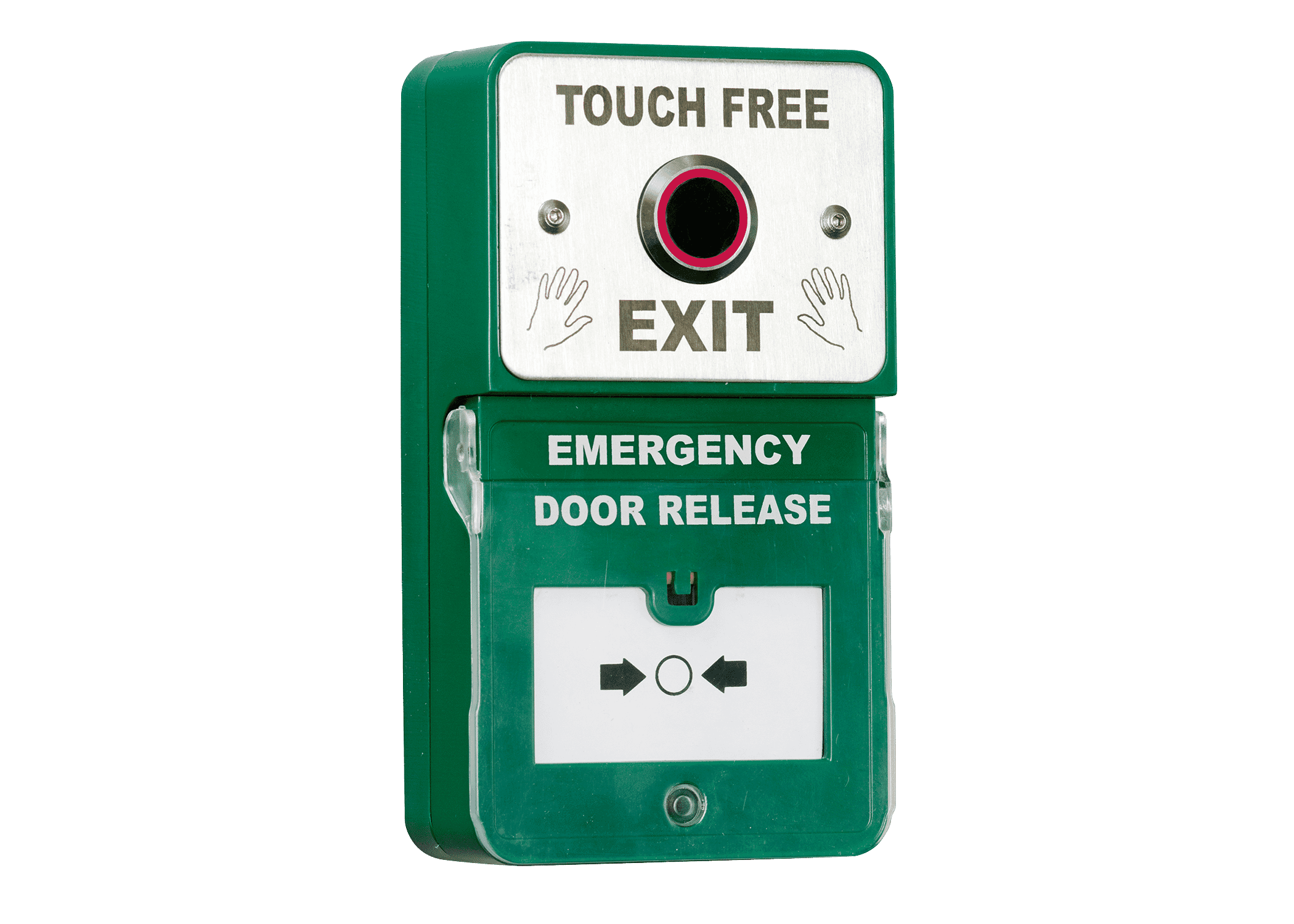 RGL DU-NT/TF Dual Unit Contactless Exit Button with Emergency Door ...