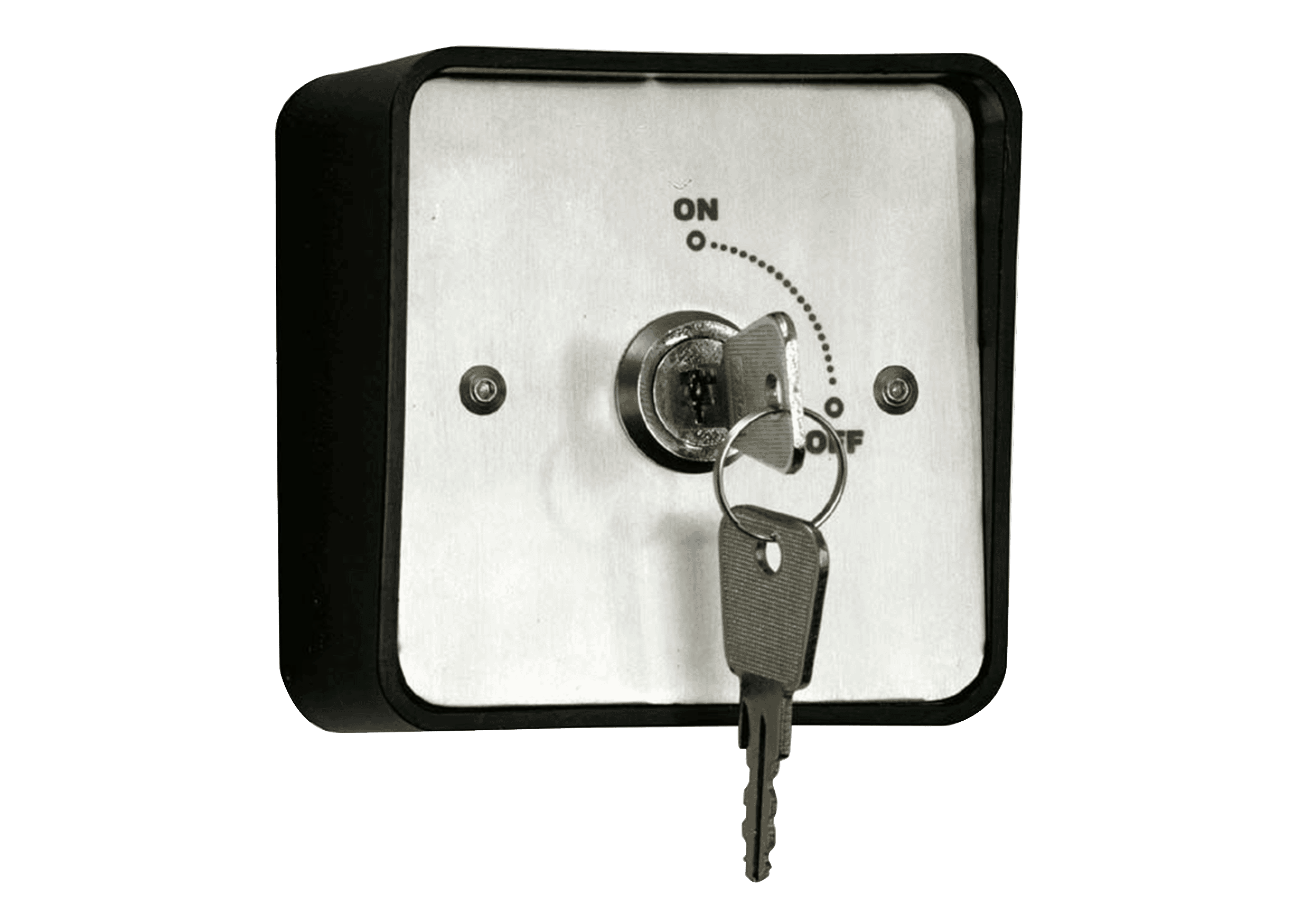 RGL KS-1 Stainless Steel On-Off Key Switch 12/24 VDC Latching IP64