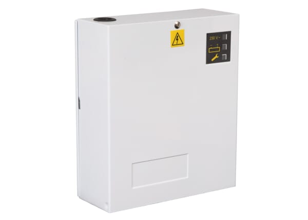 RGL Metal Case 12V Power Supply with Battery Backup Option