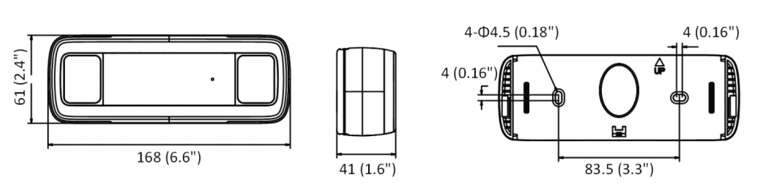 Hikvision DS-2CD6825G0/C-IS(2mm)(B) 2MP Dual-Lens People Counting ...