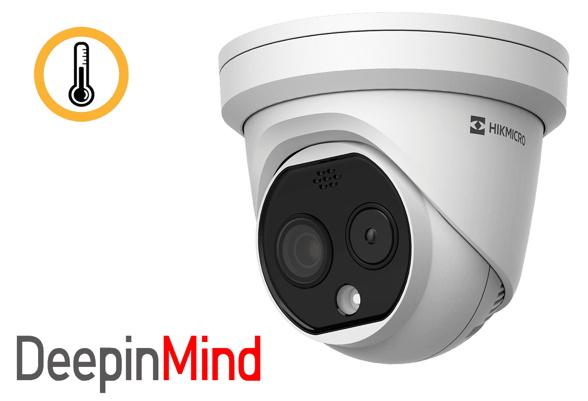 Hikvision DS-2TD1217 Eco Thermal Bi-spectrum HeatPro IP Turret Camera