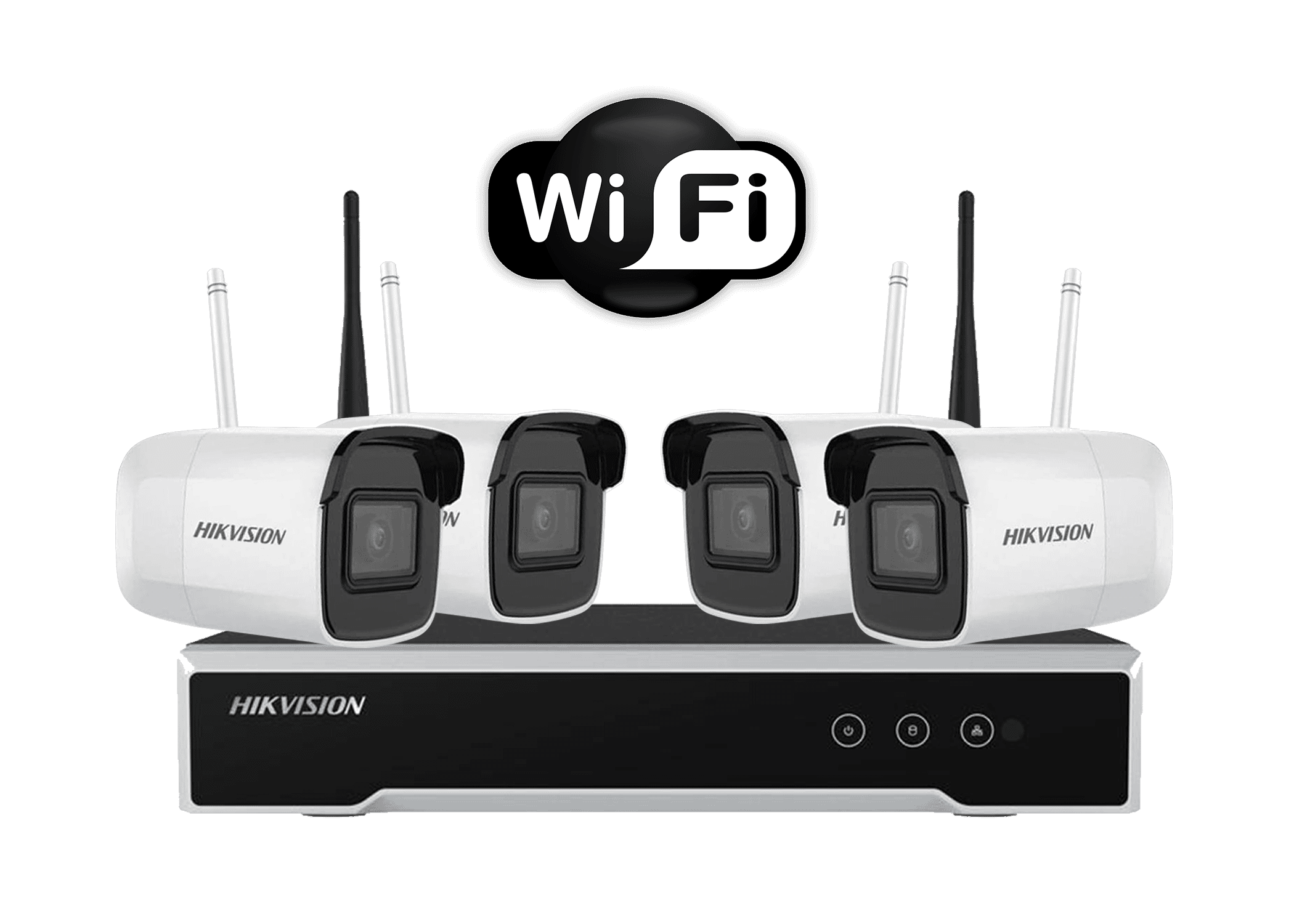 Hikvision NK44W0H-1T 4MP Wireless (WiFi) IP Bullet Camera Kit