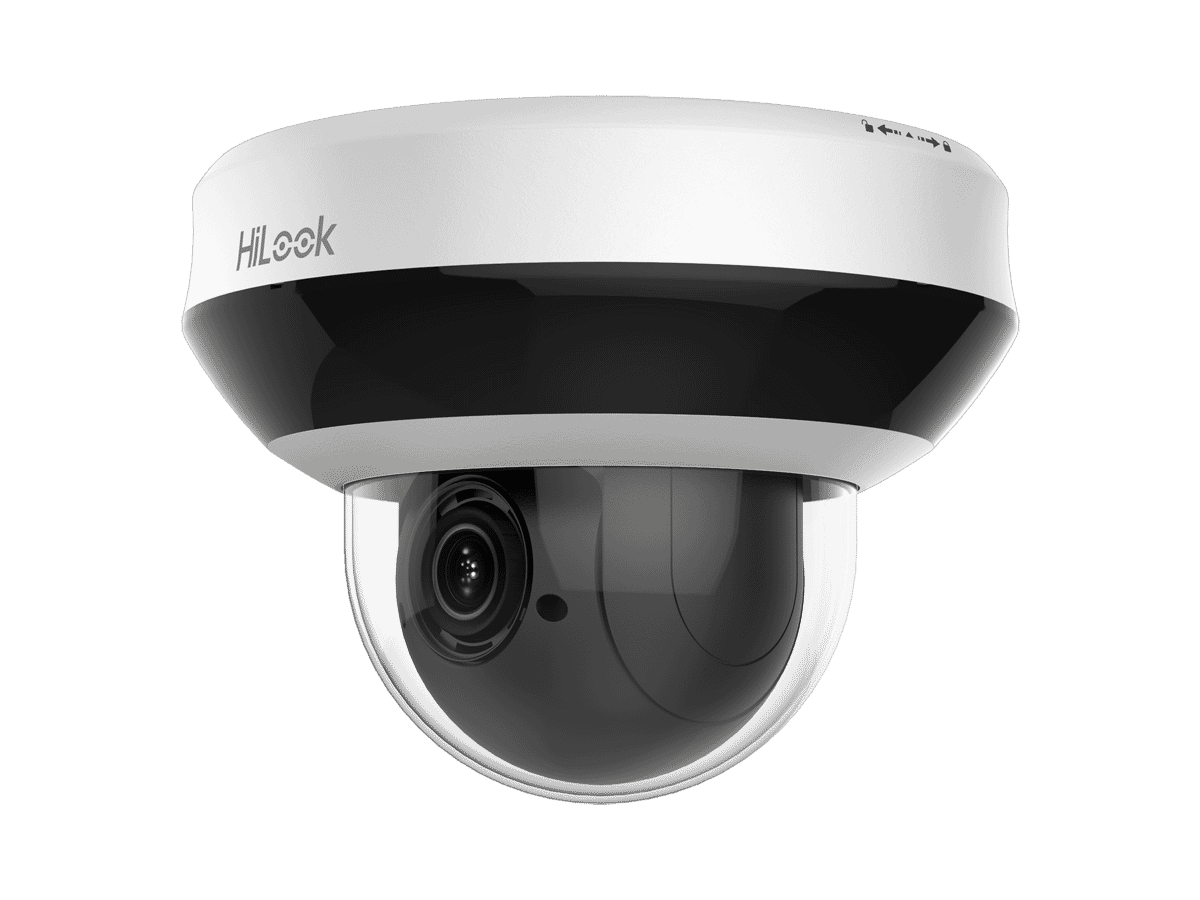 HiLook PTZ-N2404I-DE3 4MP IP Poe Mini IR PTZ Camera with Mic | Connectec.uk