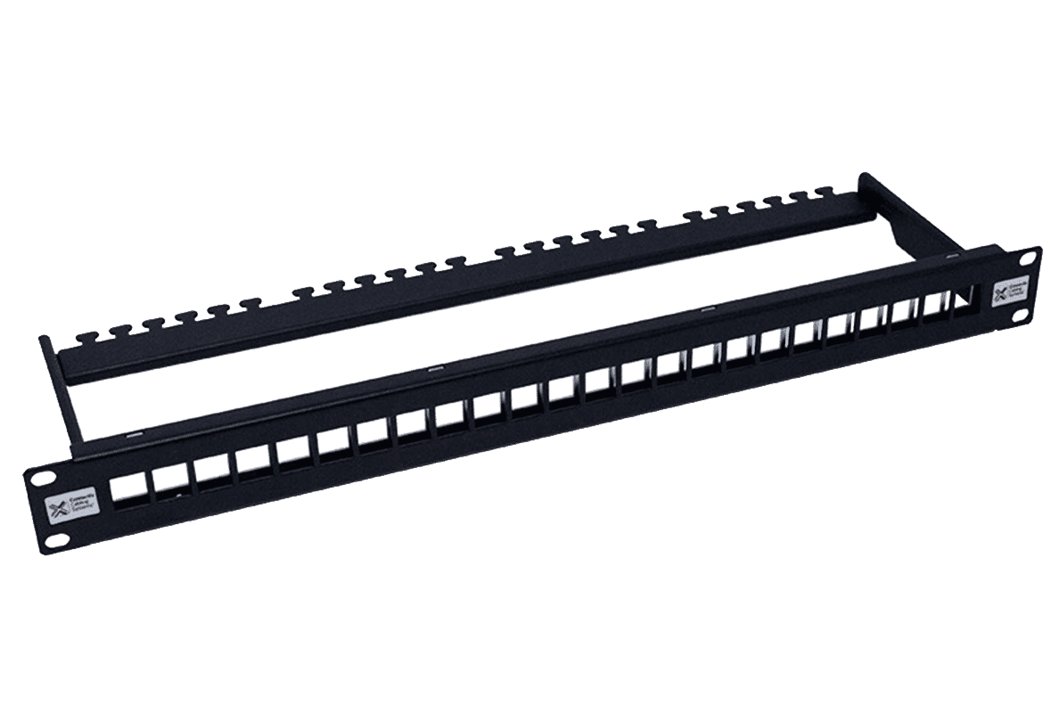 24 Way UTP Keystone Patch Panel | Connectec.uk