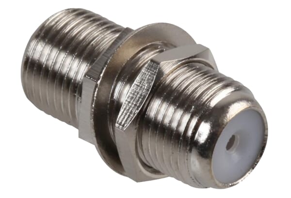 Panel Mount F Type Connector Coupler with Nut