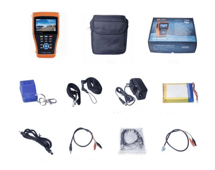 Rugged CCTV Test Monitor 4K 8MP IP TVI CVI AHD | Connectec.uk