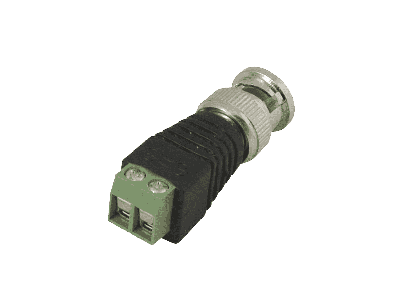 BNC Male Plug Connector with Screw Terminals | Connectec.uk