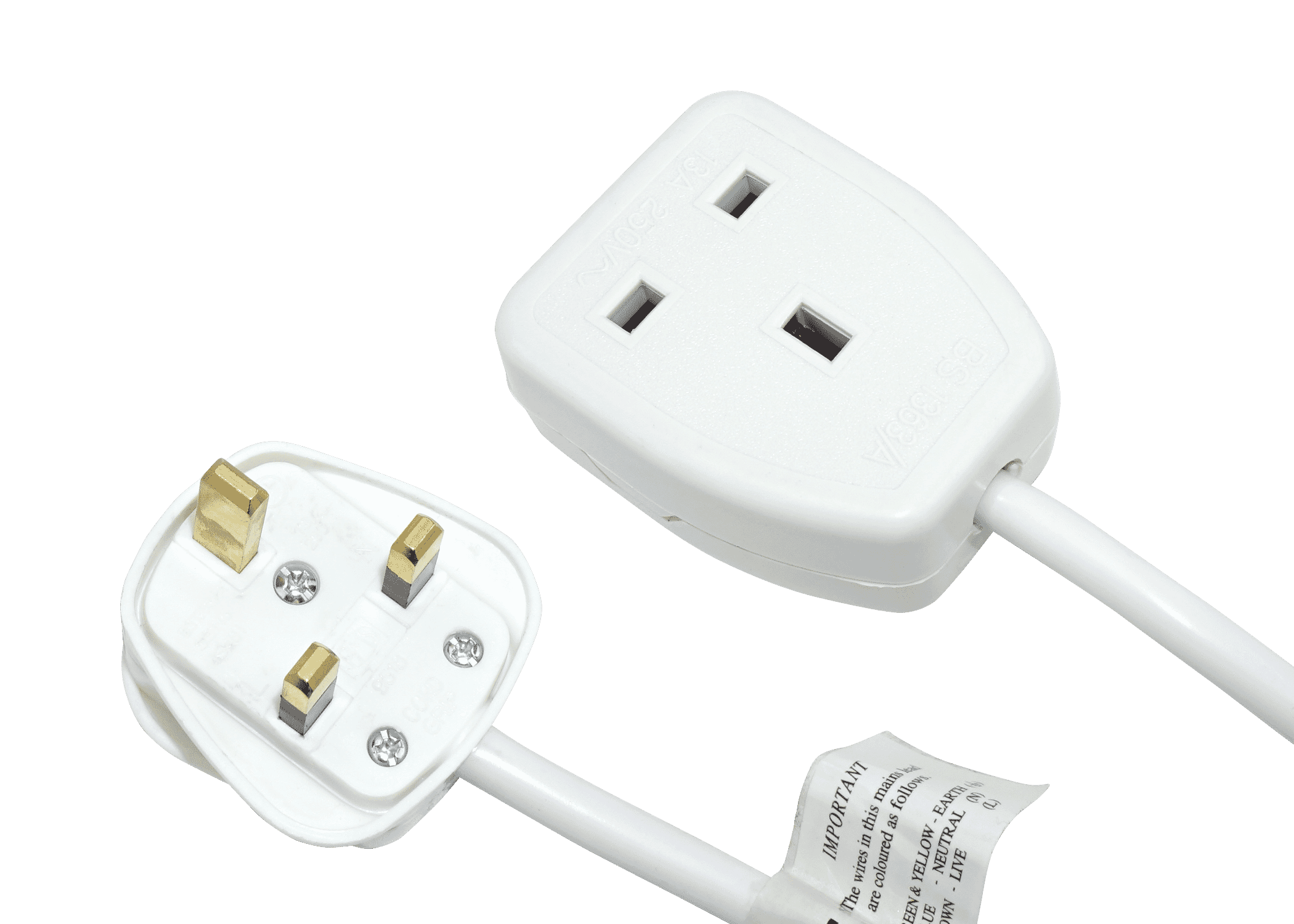 SMJ 10 Metre 1 Socket 13amp Extension Lead