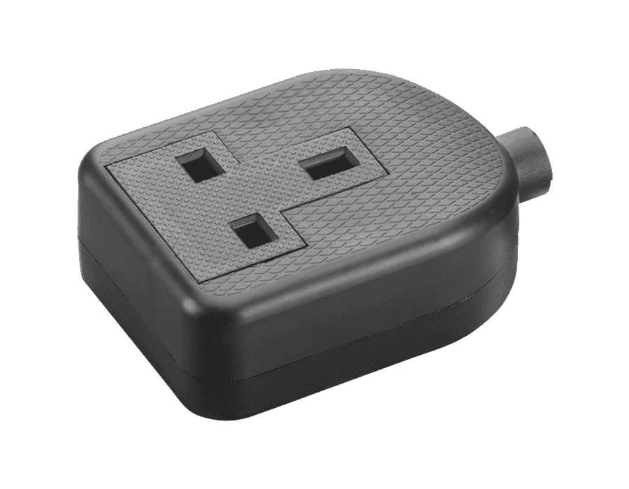 230v Mains Extension Lead Trailing Socket Connectec Uk