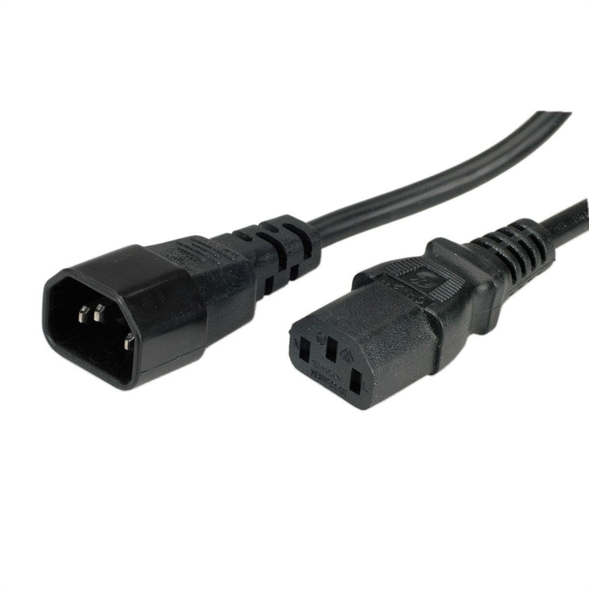 C14 - C13 Male to Female UPS Power Cable | Connectec.uk