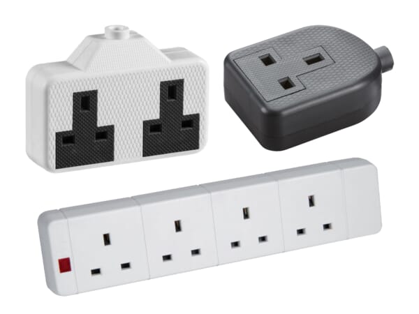 230v Mains Extension Lead Trailing Socket | Connectec.uk