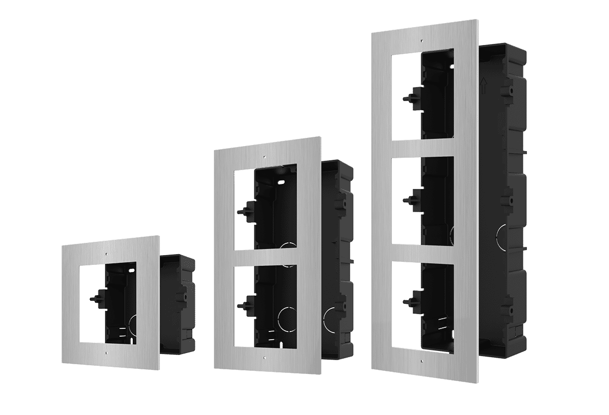 Hikvision DS-KD-ACF/S Flush Mount Stainless Steel Intercom Bracket