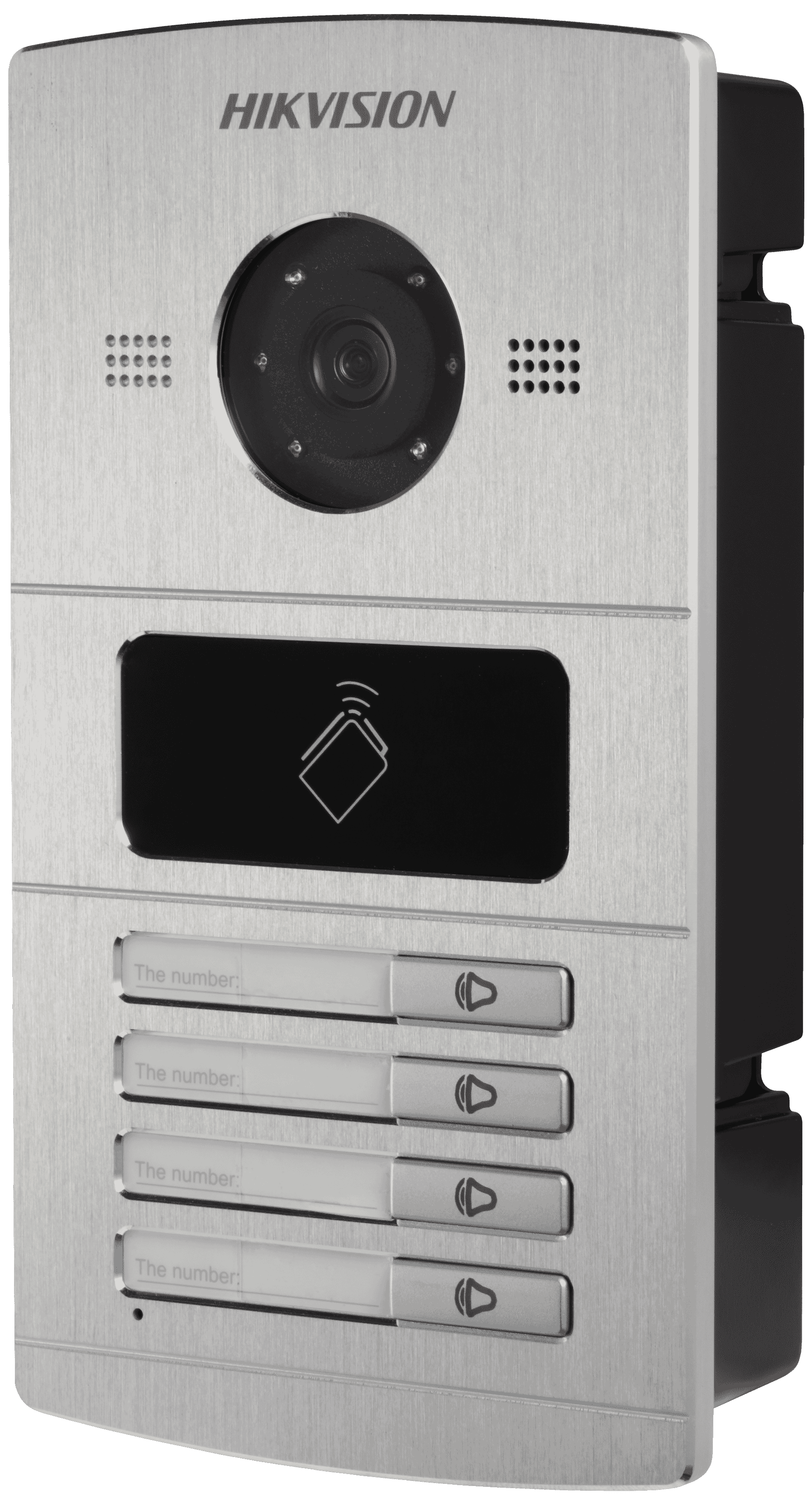 Hikvision DS-KV8402-IM 4 Button Video Intercom Mini Door Station