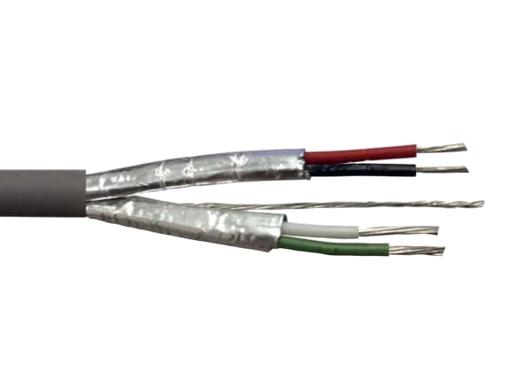 Screened 4 Core Belden Equivalent (8723) LSZH Grey | Connectec.uk