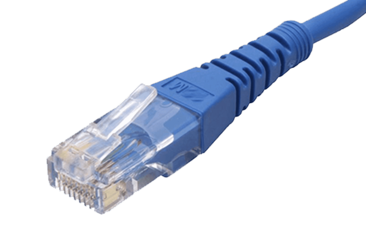 Value Cat 6 LSOH UTP Patch cable Blue 1 meter