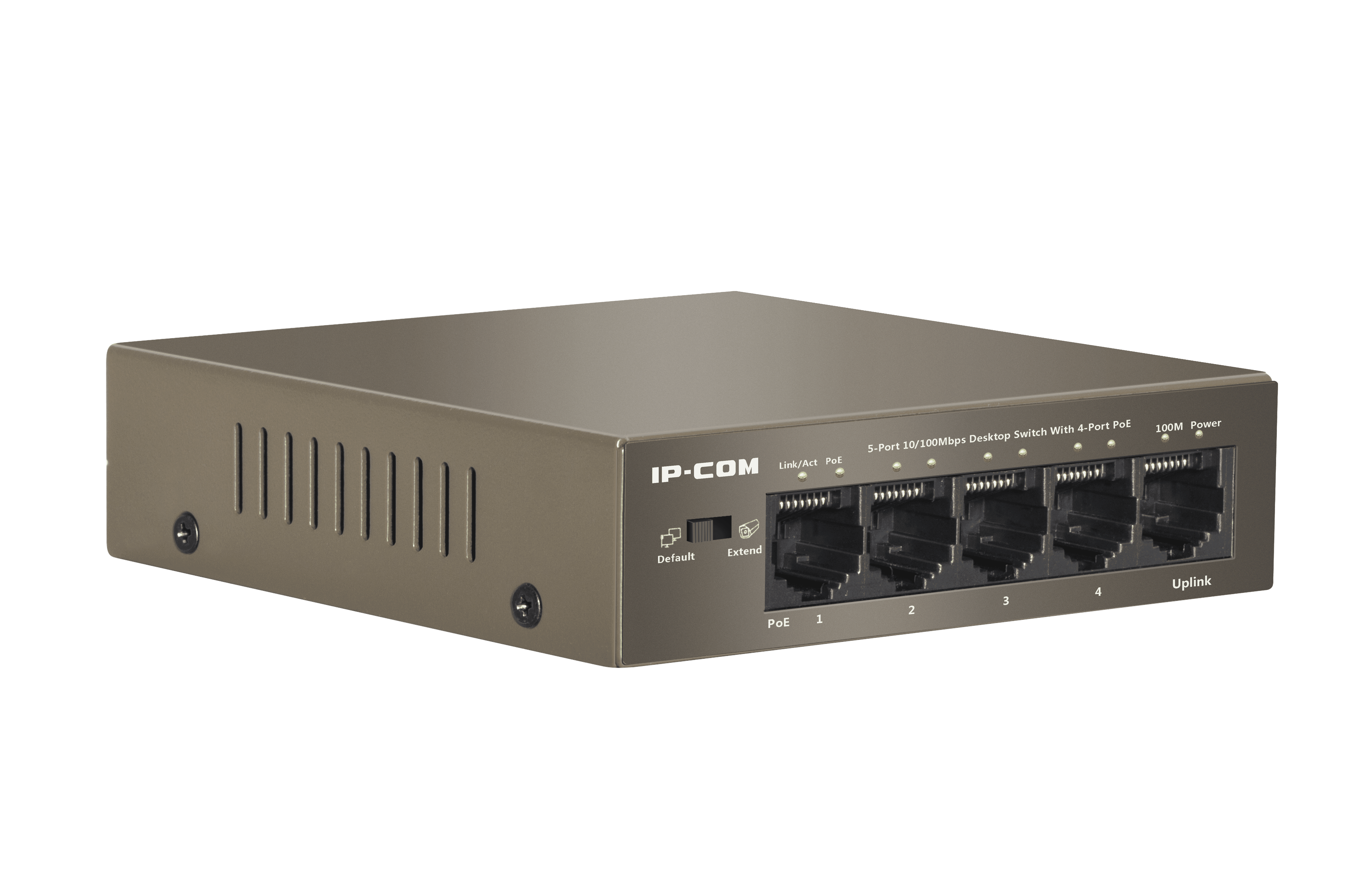 IP-COM F1105P-4-63W 5 Port 10/100 PoE (63W) Switch