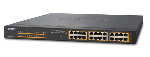 Planet FNSW-2400PS 24 Port POE web smart switch