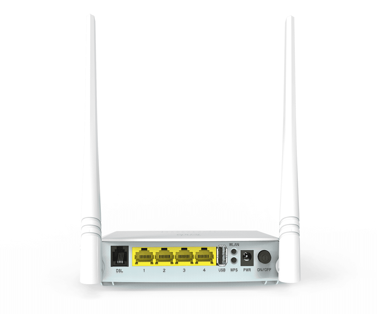 Tenda V300 VDSL2 2.4GHz N 300Mbps Wireless Router | Connectec.uk