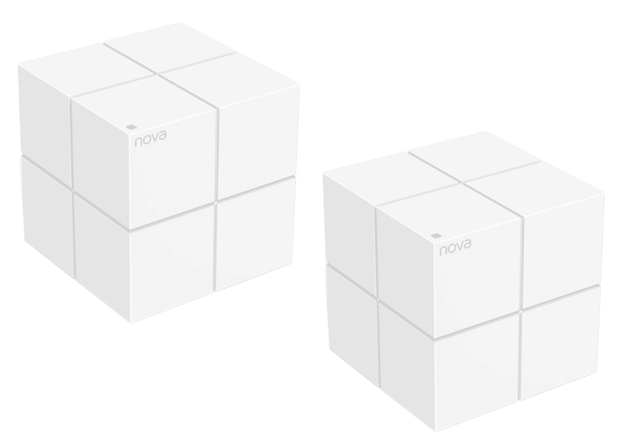 Tenda Nova MW6 WIFI range extender mesh system (Twin Pack)