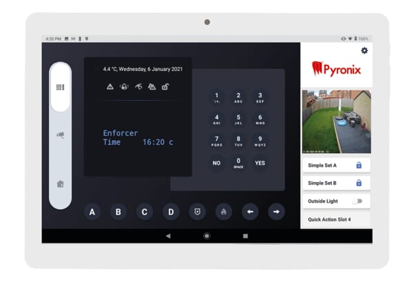 Pyronix ENF-TABLET Home Control Hub Wireless Android Tablet Keypad