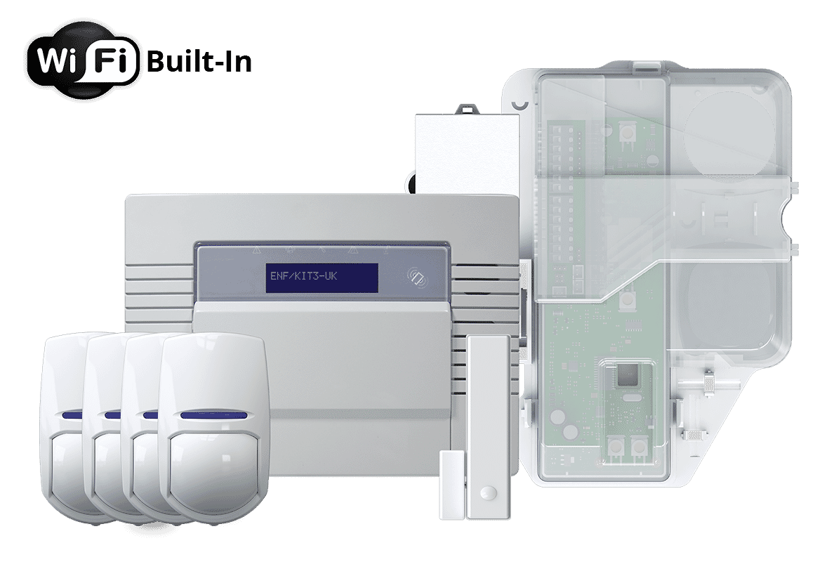 Pyronix Enforcer V11 Wireless Intruder Alarm Kit 3 (ENF/KIT3-UK) | Connectec.uk