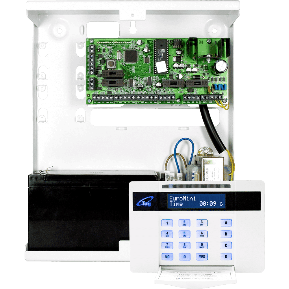 Pyronix EURO MINI-P 10 area metal control panel RKP Prox
