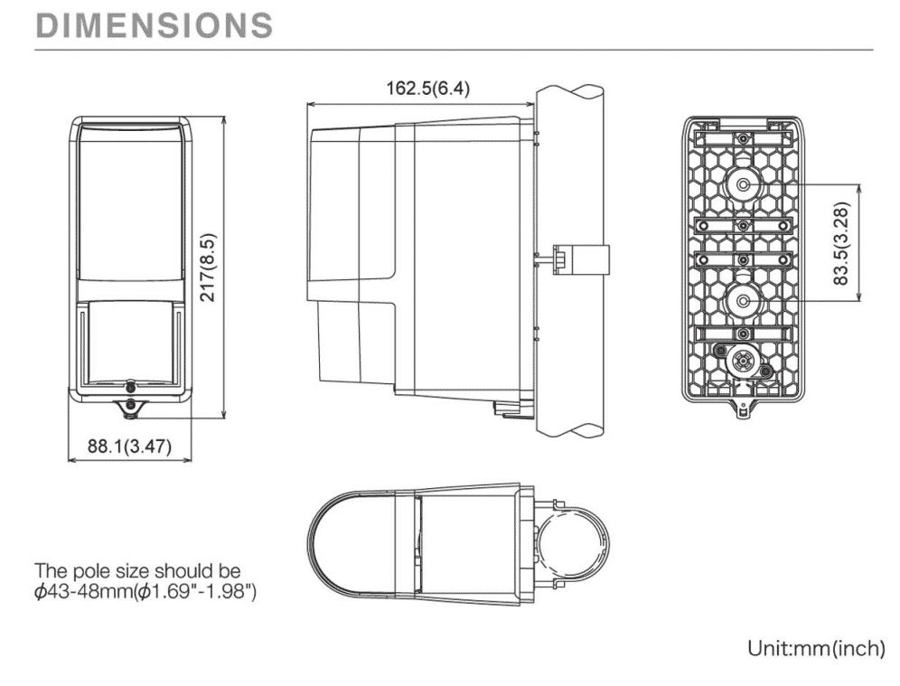 Optex AX-100TFR 30m Beam Detector