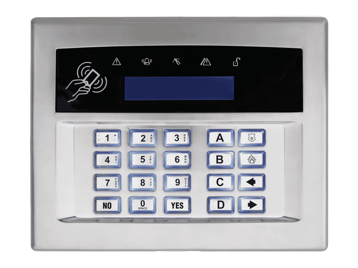 Pyronix Premium LCD Surface or Flush Mount Wired Keypad