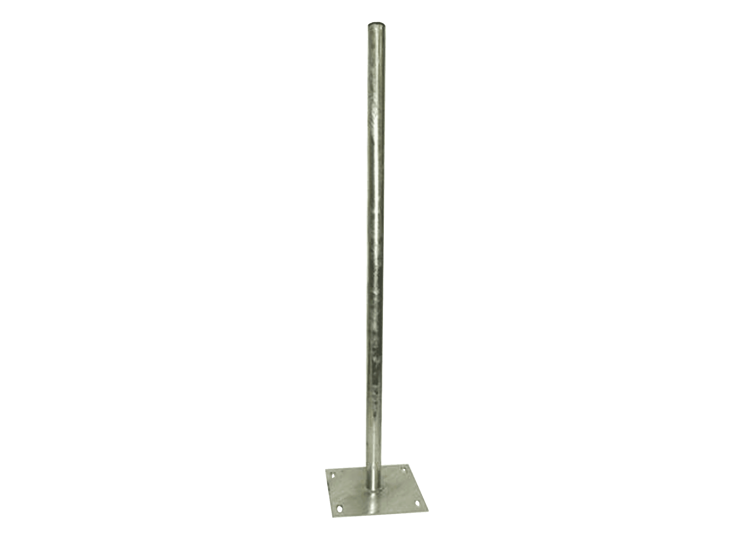 3 Foot 1.25" Satellite Floor Mounting Post | Connectec.uk