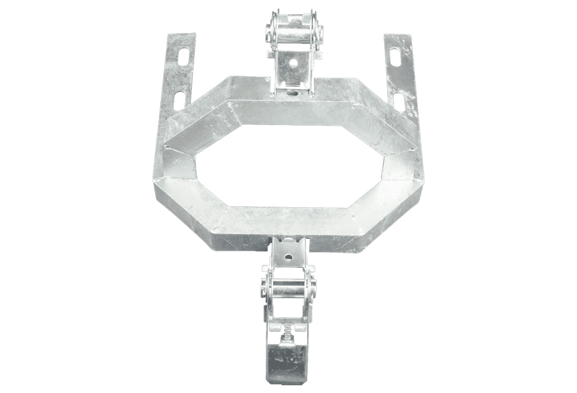 9" Ratchet Strap Chimney Stack Cradle Bracket