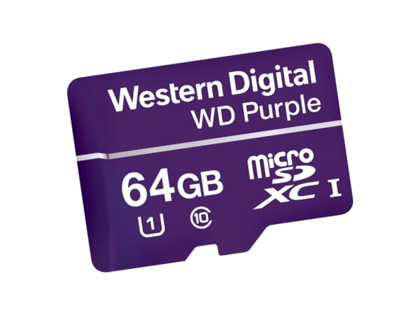 Western Digital Purple Surveillance Industrial Micro-SD Card | Connectec.uk