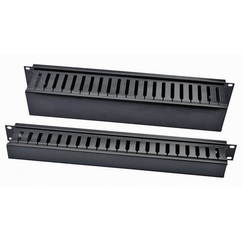 19" Hinged Cable Management Dump panel | Connectec.uk