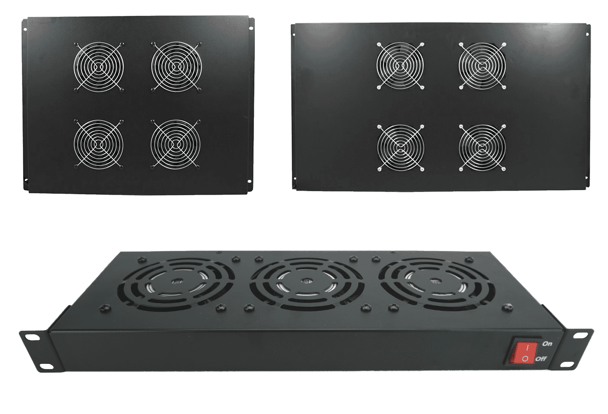 Rack Mount Fan Tray for Server, Data and Network Cabinets