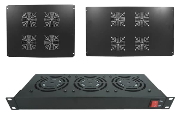 Rack Mount Fan Tray for Server, Data and Network Cabinets