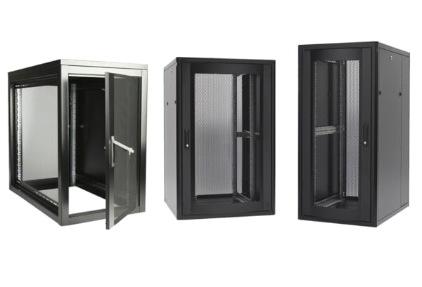 Floor Standing Server Cabinet with Mesh Door 27u 800W x 1000D