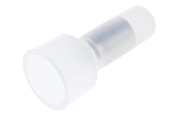 Clear Closed End Cap Insulated Terminal