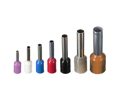 Crimp-on Cable End Bootlace Ferrules (100 Pack)