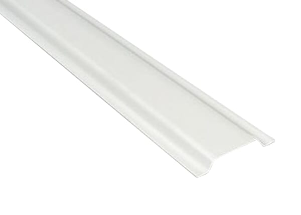 Univolt 25mm White Plastic Capping Channelling 2m Length