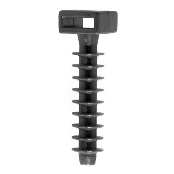 Masonry Cable Tie Plug Mount (100 Pack) | Connectec.uk