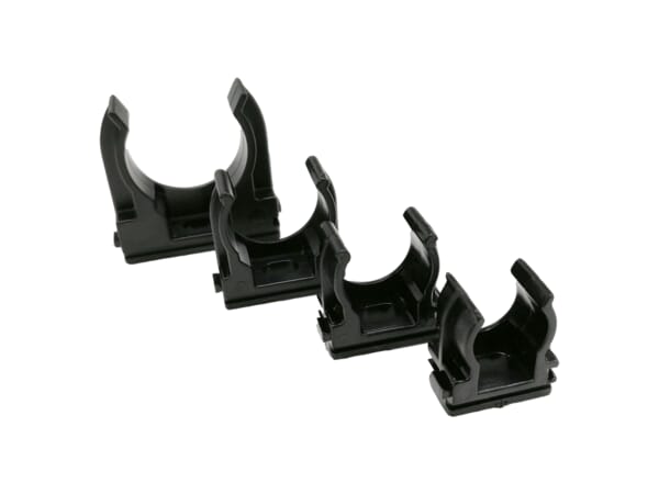 Conduit U or C Clip Snap-in Fixing 10 Pack