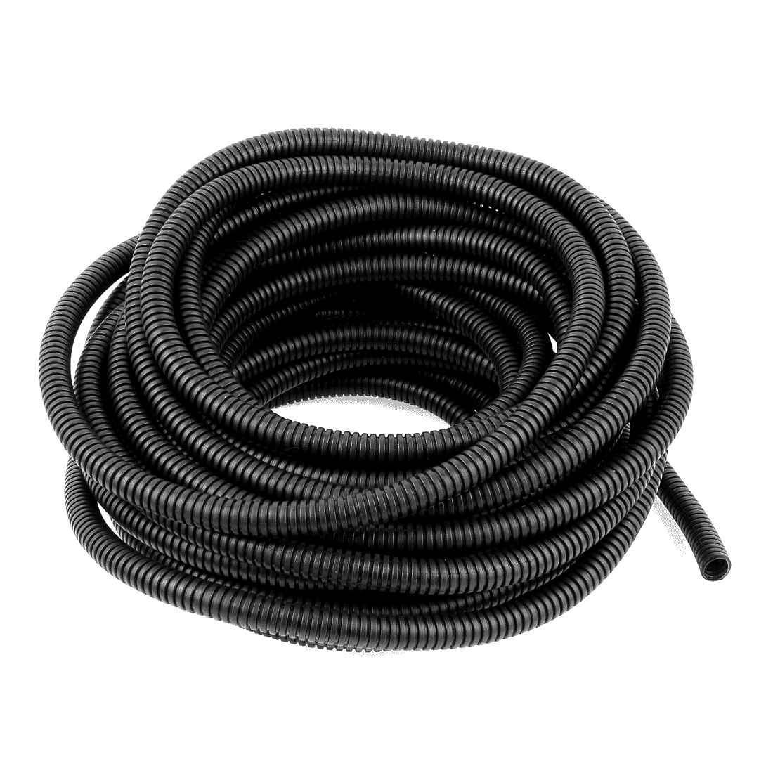 Light Duty LSHF Flexible Corrugated Plastic Conduit (Black) | Connectec.uk